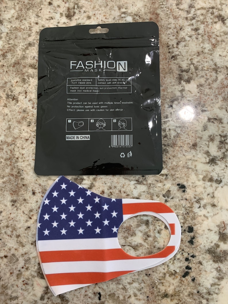 USA FACE MASK 5 Masks in a Pack Special - Etsy