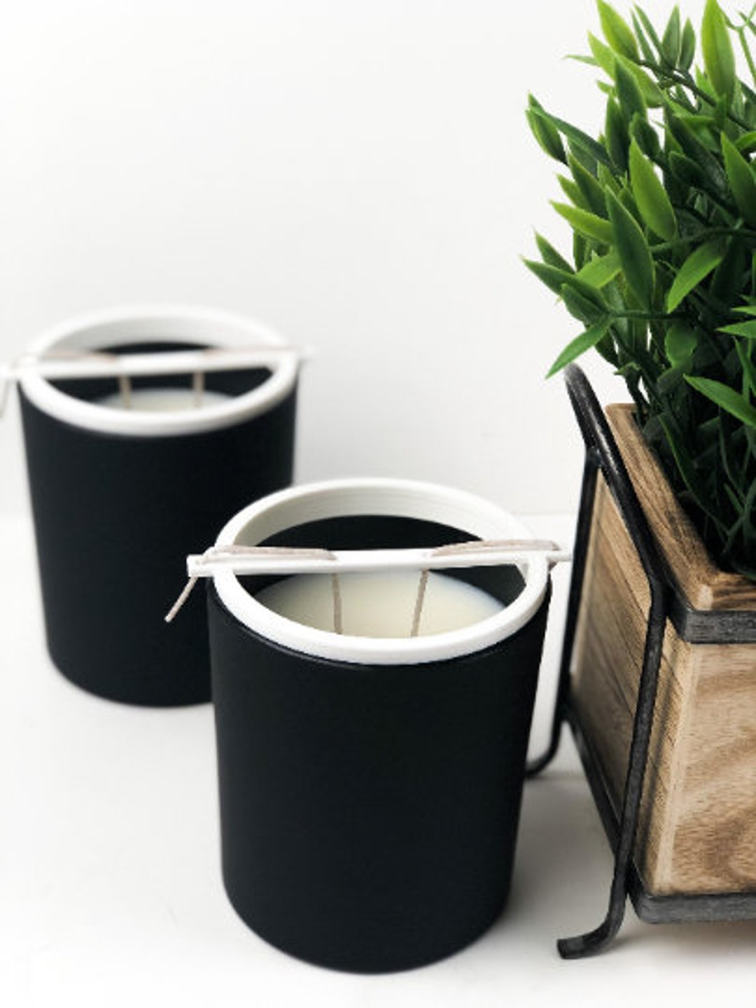 13.5oz Cali Jar 3d Printed Wick Holder - Etsy