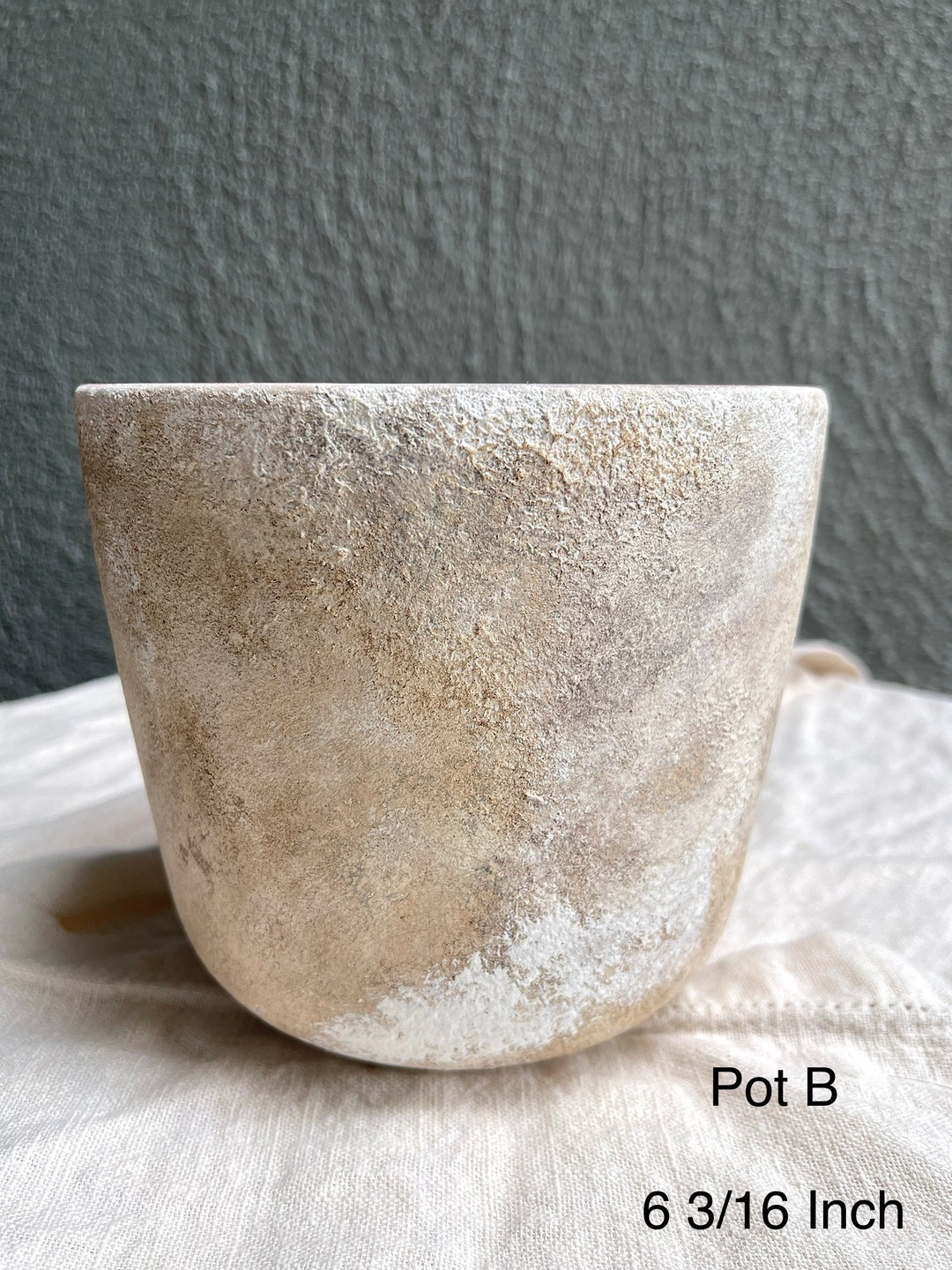 Aged Terracotta Planter Pots, Hand Painted Terracotta Pots, Faux Aged ...