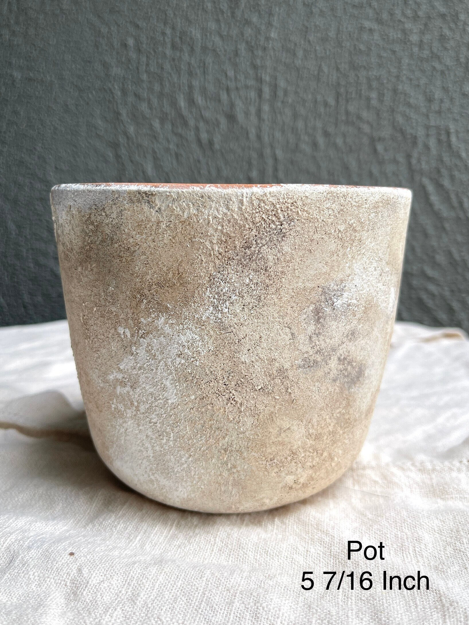 Aged Terracotta Planter Pots Hand Painted Terracotta Pots - Etsy