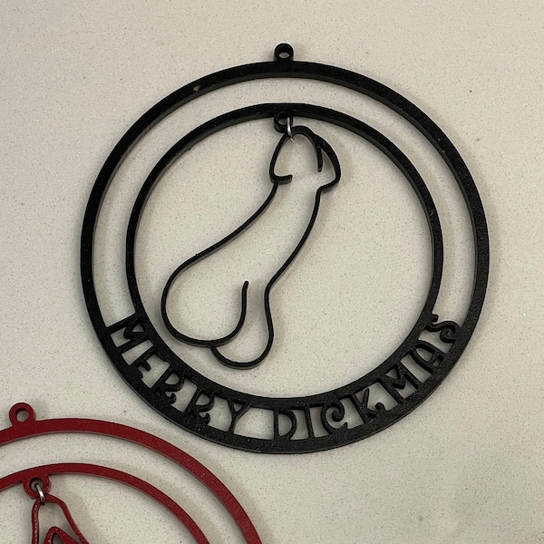 Merry Dickmas Etsy