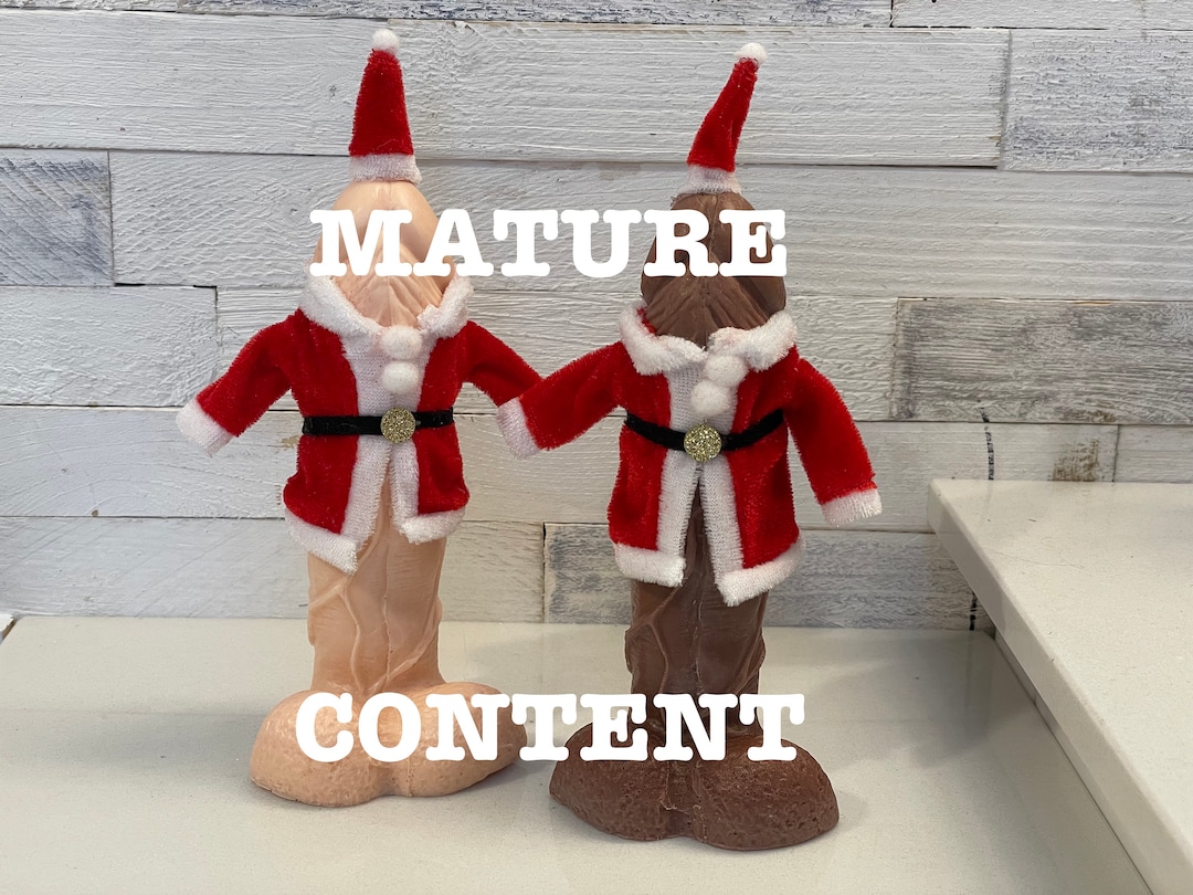 Santa Naughty Shaped Soaps! Chilly Willy Soap - Holiday Soap - Funny ...