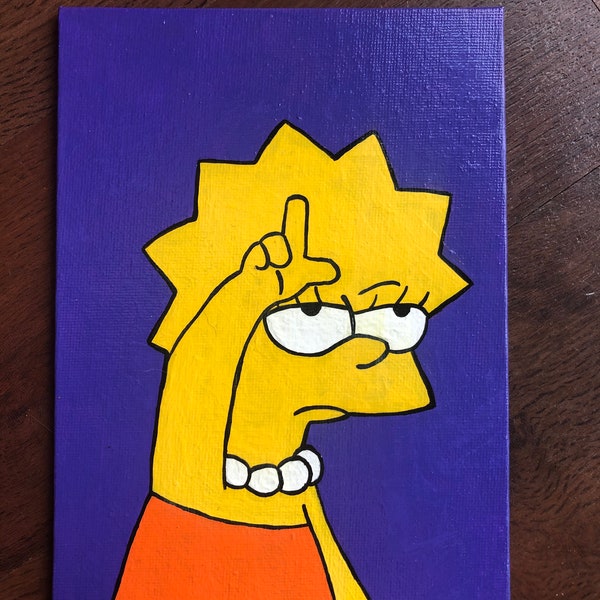 Lisa Simpson - Etsy