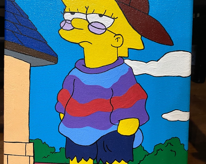 Hippie Lisa Simpson - Etsy