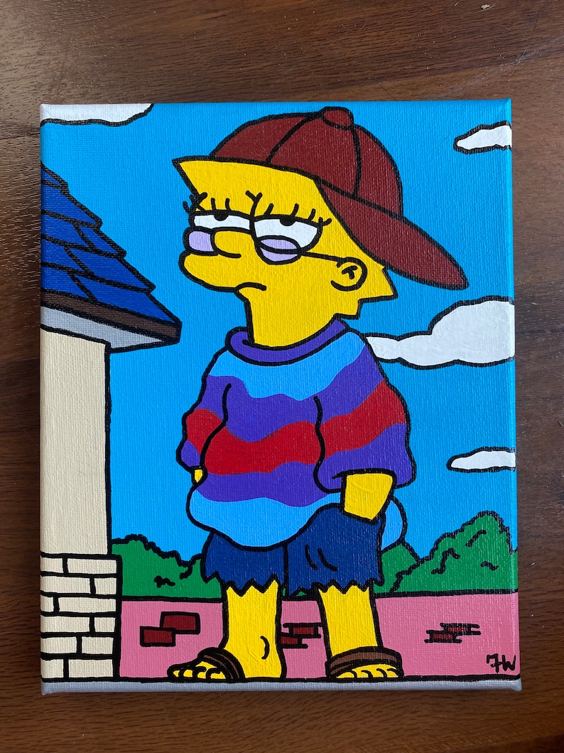 Hippie Lisa Simpson - Etsy