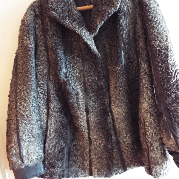 Astrakhan Coat - Etsy