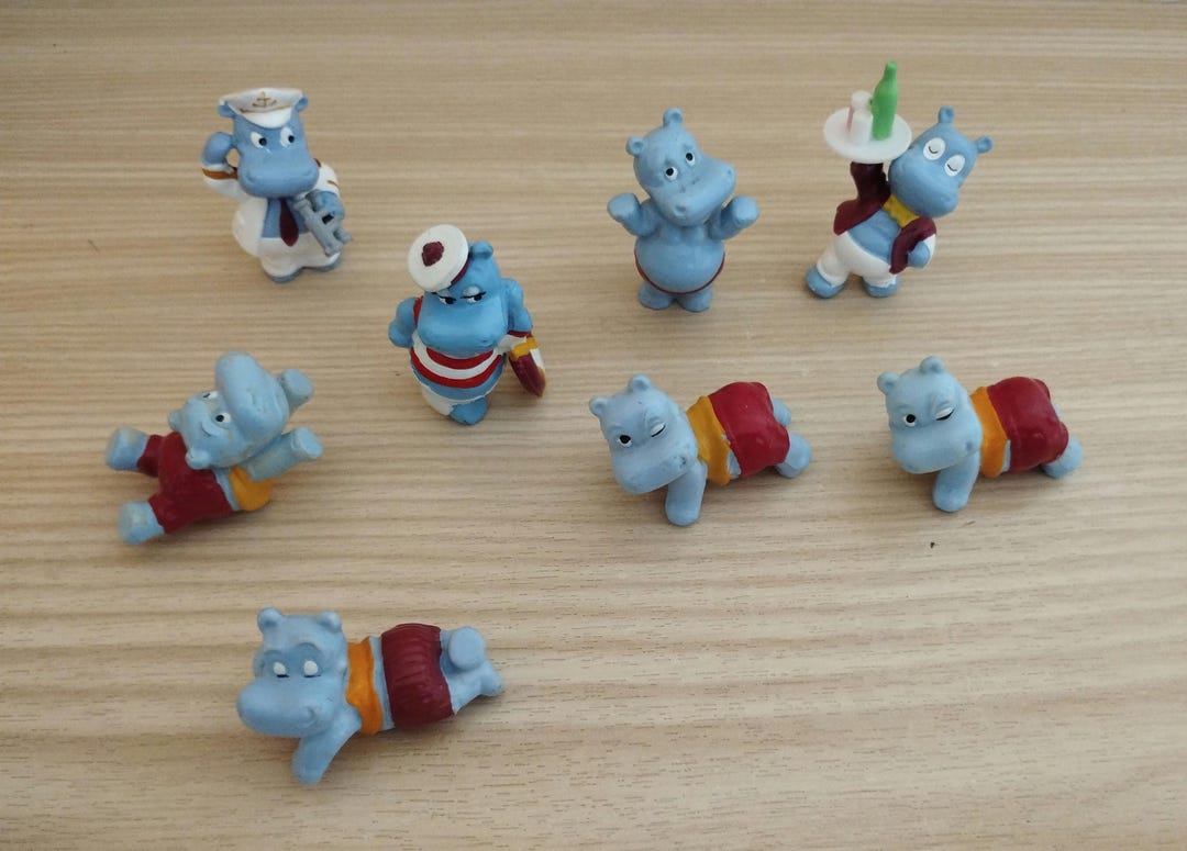 Vintage Toys, Collectible, Happy Hippo, KINDER Surprise Figures, Retro ...