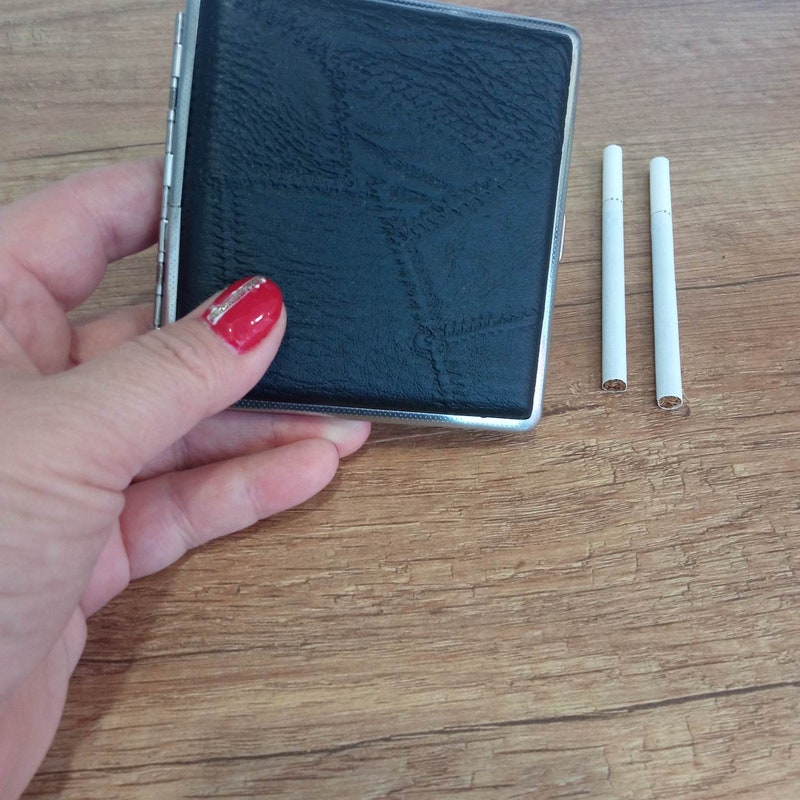 Metal Cigarette Case - Etsy