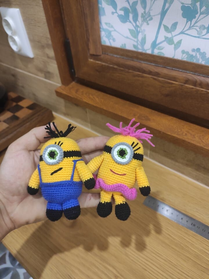 Crochet Minion Amigurumi Doll - Soft Crochet Minions -crochet Toy-kids ...