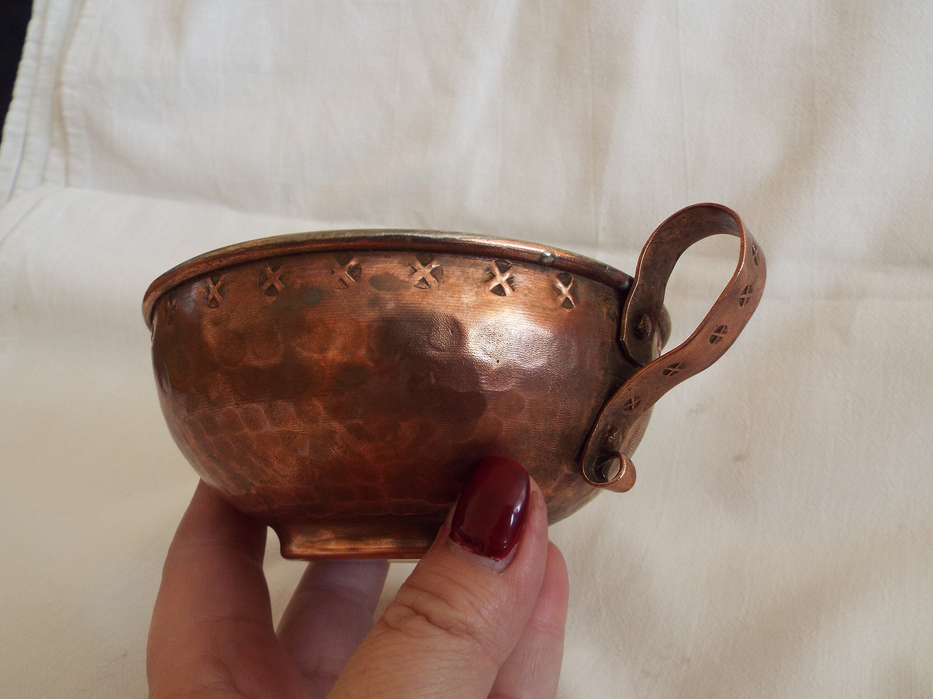 Vintage Copper Cup Copper Mug Handmade Copper Cup Cup with | Etsy