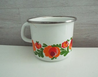 Russian Enamel Mug - Etsy