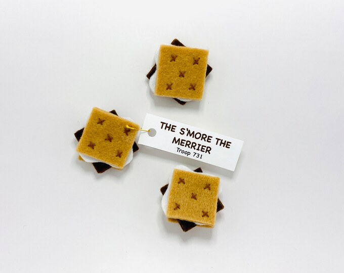 S'MORES! CAMP CRAFT (set of 10) - Party Craft - Girl Scout/ Boy Scout ...