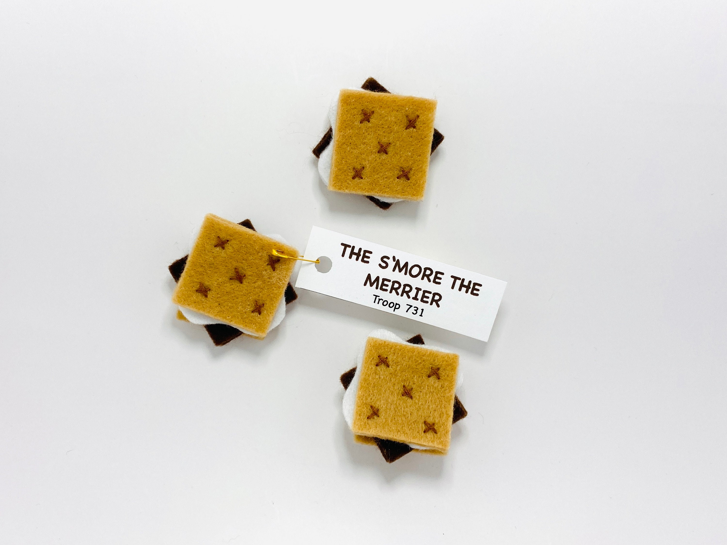 S'MORES CAMP CRAFT set of 10 Party Craft Girl Scout/ Boy Scout/ Girl ...