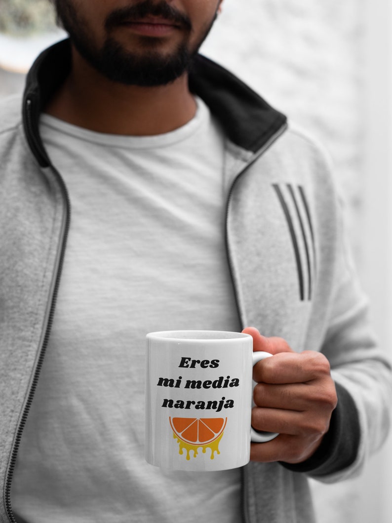 Eres Mi Media Naranja Cup, Spanish Gift Para Pareja 11 or 15 Oz. - Etsy