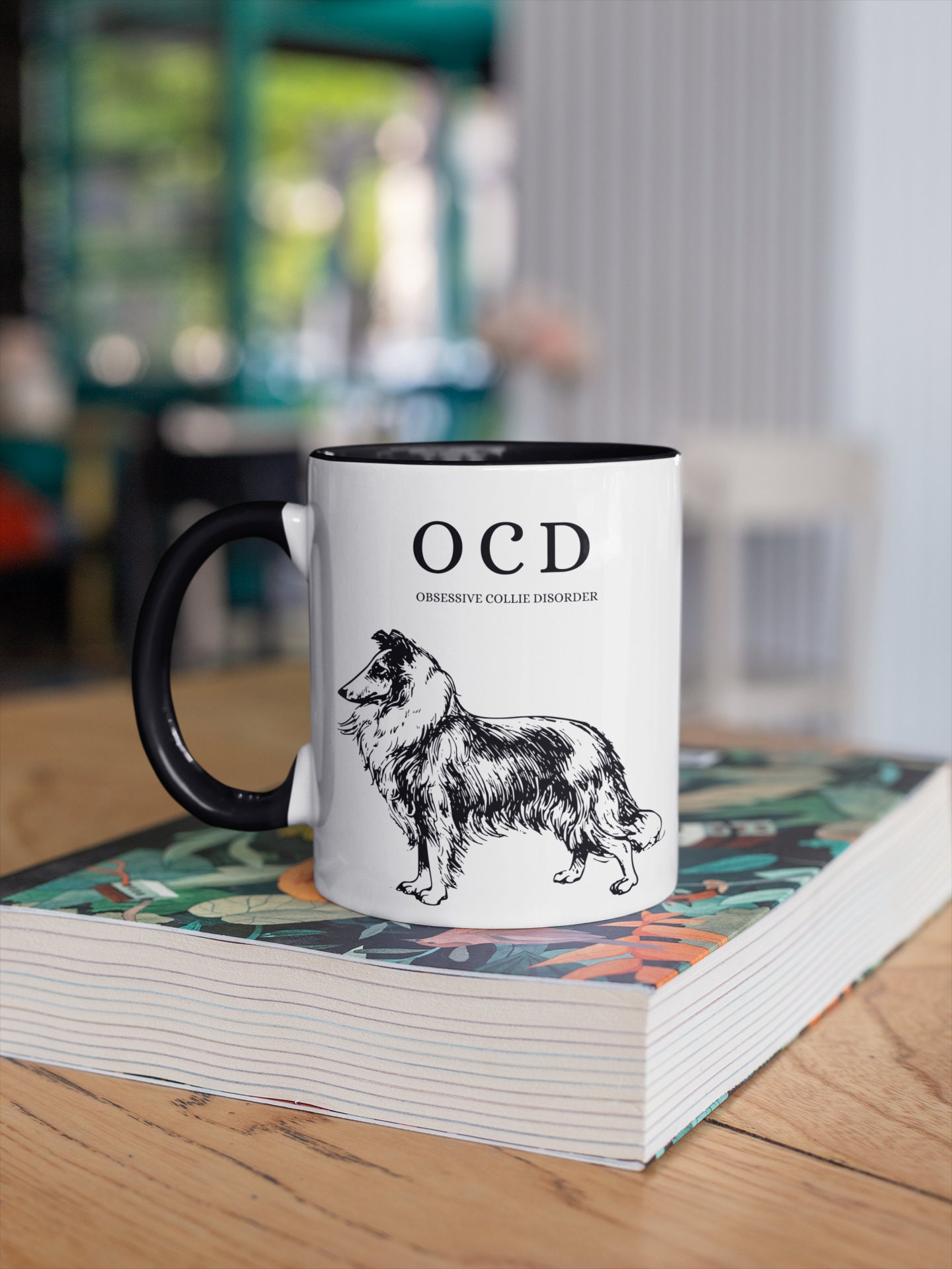 Border Collie Funny Coffee Gift Mug for Dog Lovers - Etsy