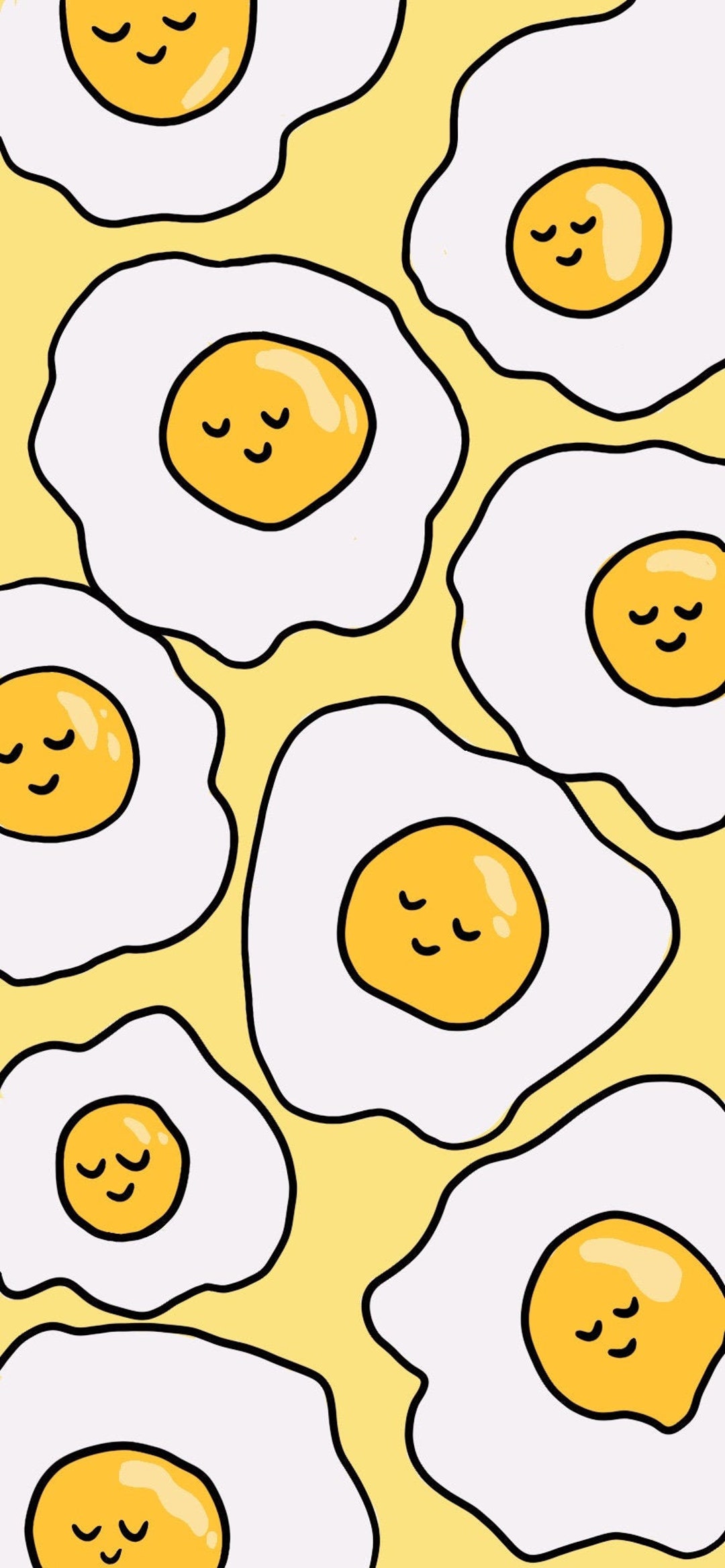 Oh Happy Egg iPhone 11 Digital Wallpaper - Etsy