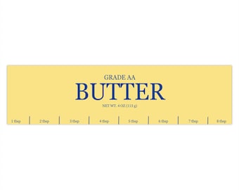 Butter Sticker - Etsy