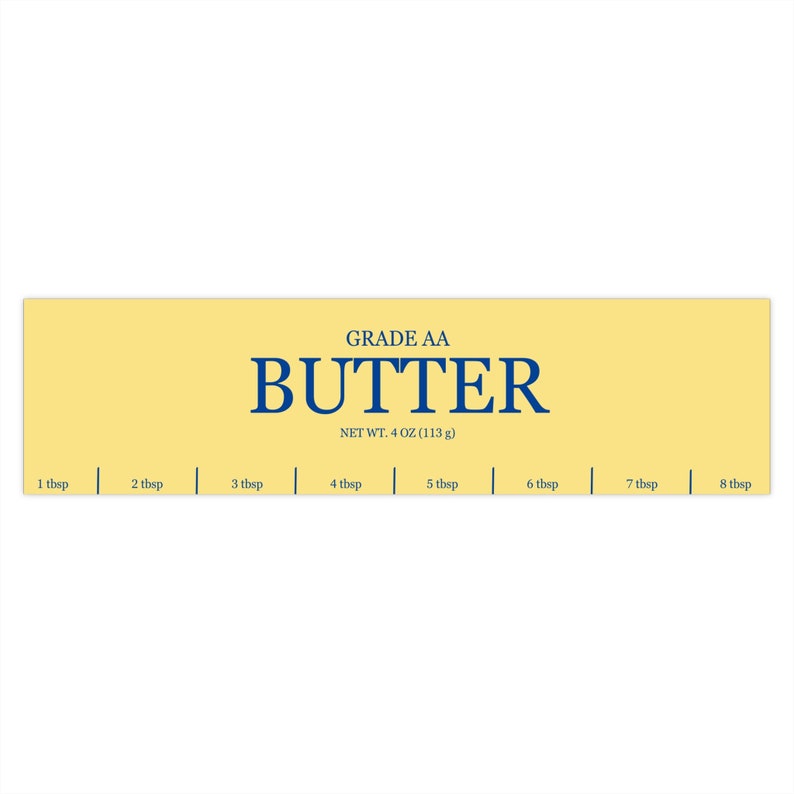 BUTTER Bumper Sticker Funny Cute Aesthetic Gift - Etsy