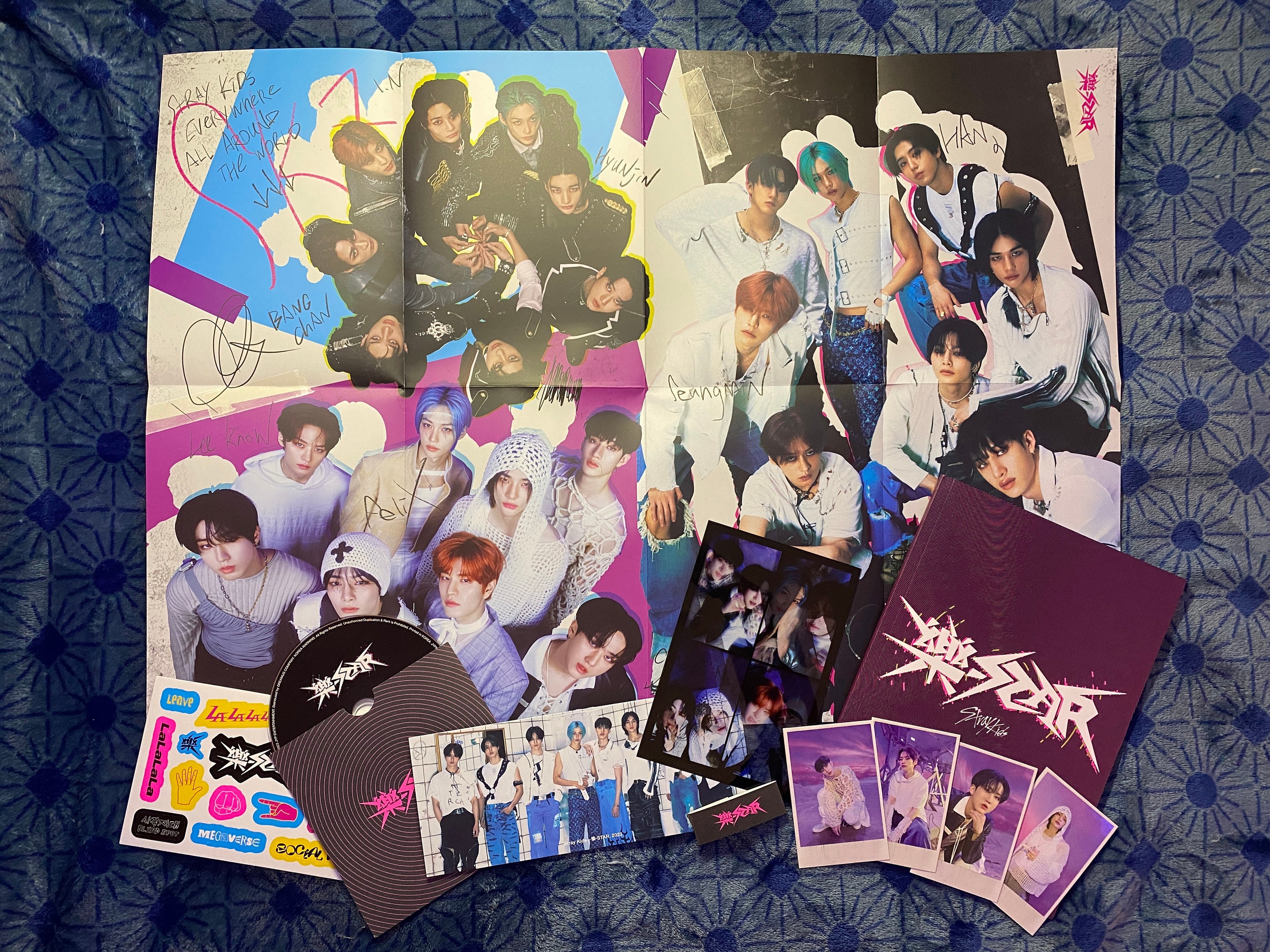 Official Stray Kids Rock Star Albums (UNSEALED) - Etsy