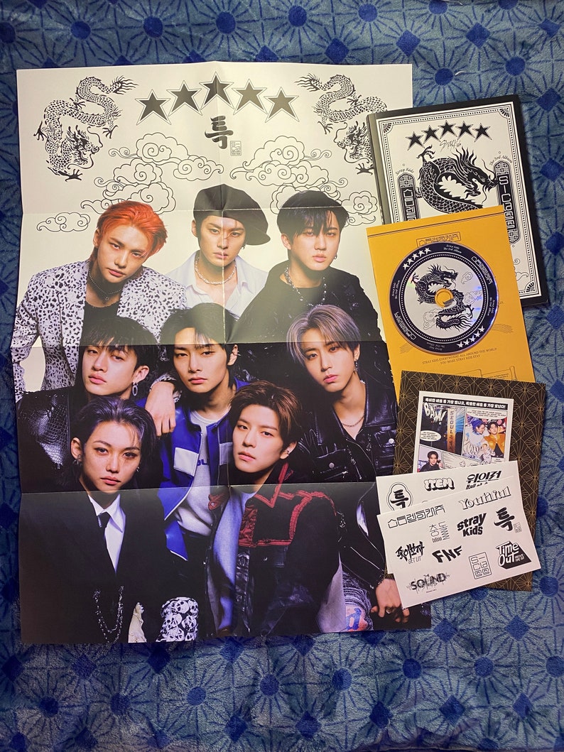Official Stray Kids 5-star Albums (UNSEALED) - Etsy