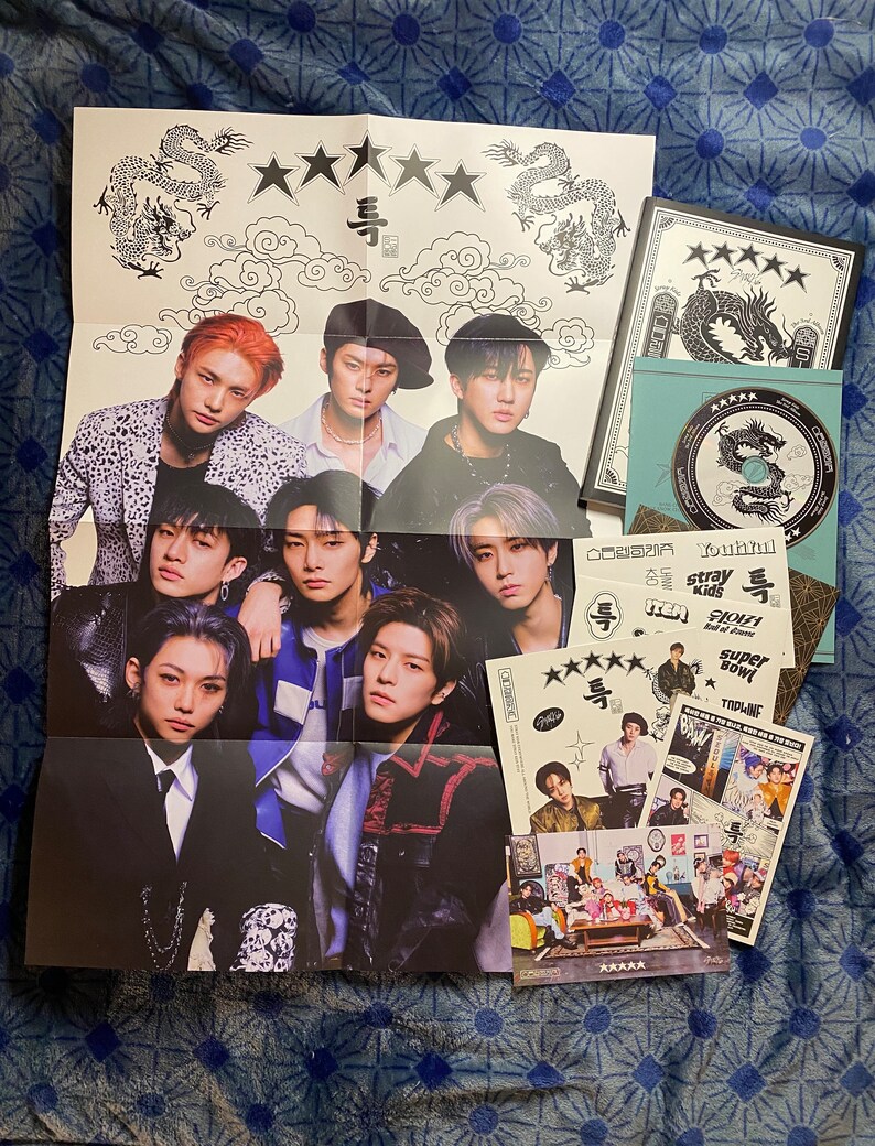 Official Stray Kids 5-star Albums (UNSEALED) - Etsy