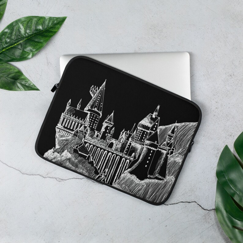 Hogwarts Castle Laptop Sleeve Harry Potter Fan Gifts MacBook | Etsy