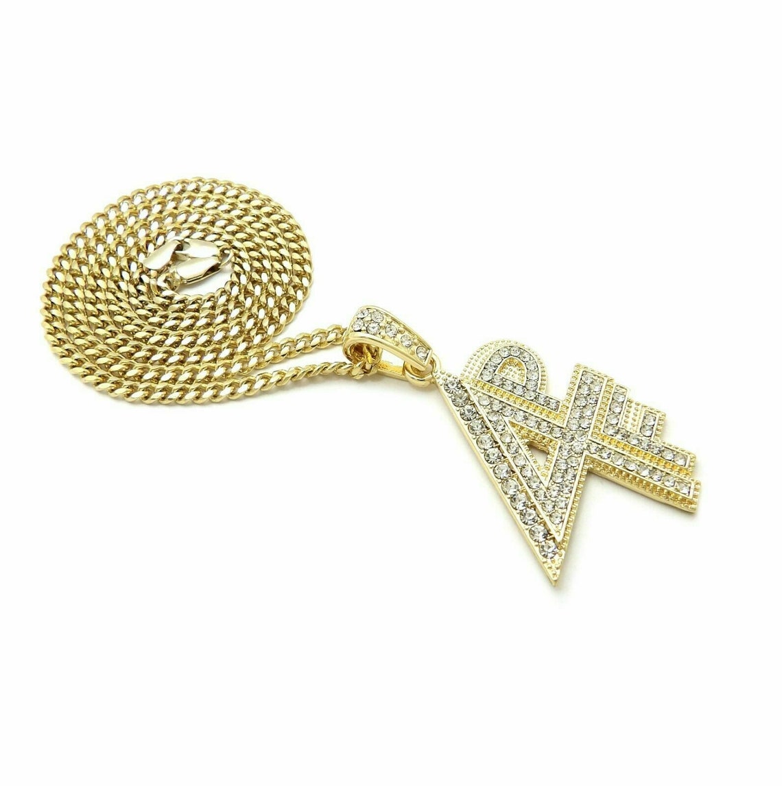 4PF Silver/Gold Cuban Chain | Etsy