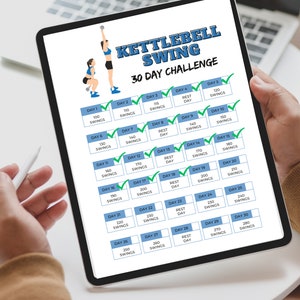 30-day Kettlebell Swing Challenge: Achieve Your Fitness Goals With ...