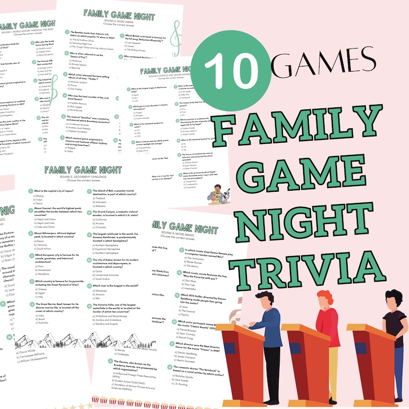 Trivia Night Decor - Etsy