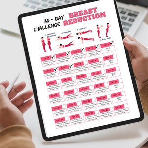 30 Day Breast Reduction Challenge PDF Tone and Reduce Your Chest in a ...