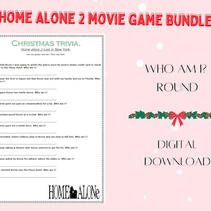 Printable Home Alone 2 Trivia Game Christmas Party Games - Etsy