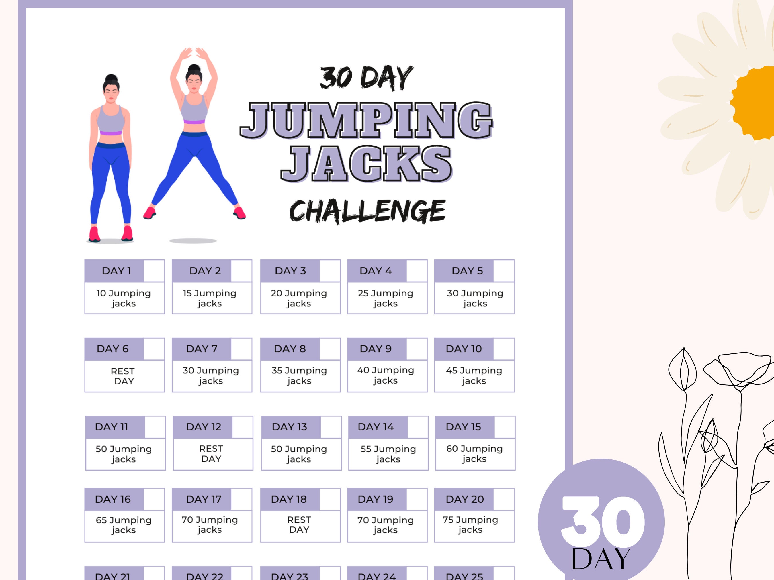 Jumping Jacks Challenge