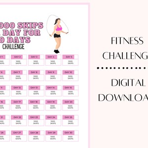 The Ultimate Jump Rope Challenge: 1000 Skips a Day for 30 Days 30-day ...