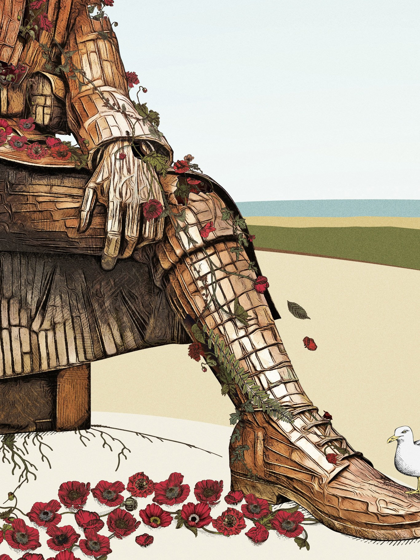 Tommy 1101 Statue Seaham Art Print | Etsy