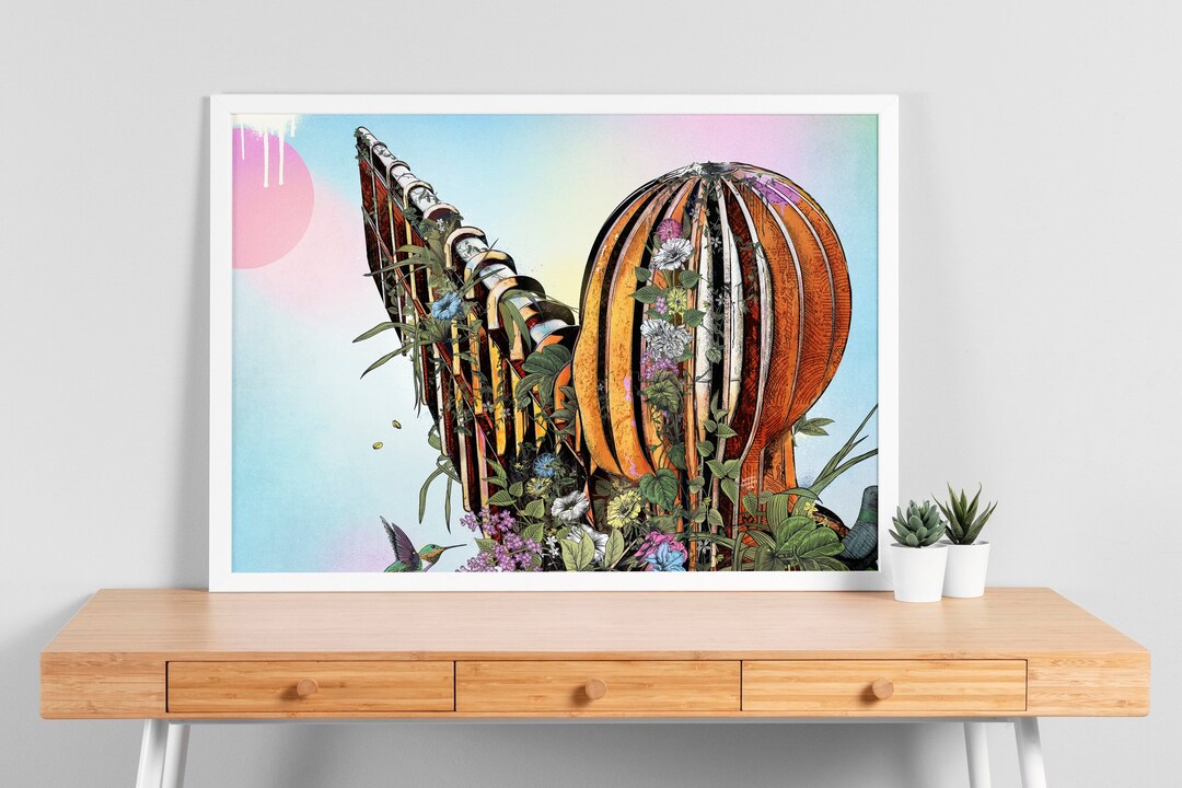 Angel of Faith 2.0 (angel of the North Art Print) - Etsy