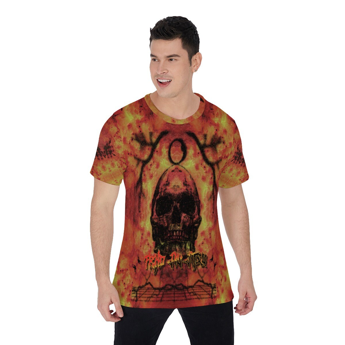 Fiend Jiu-jitsu T-shirt, Brazilian Jiu Jitsu T-shirt, BJJ T-shirt, Jiu ...