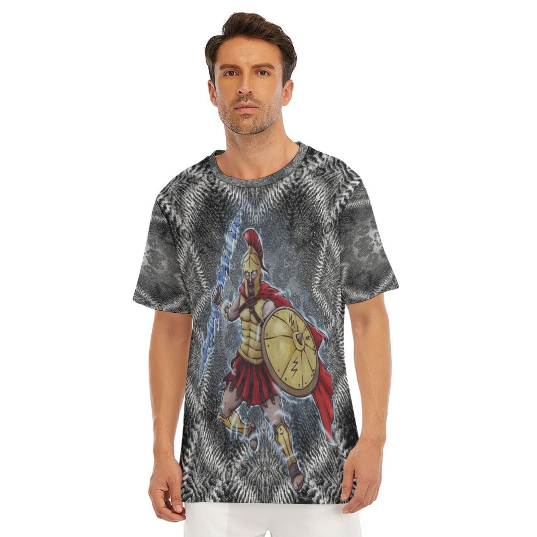To Night We Smite T-shirt, All Over Print T-shirt, Sparta T-shirt ...