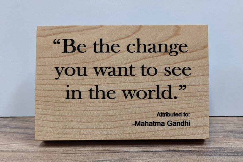 Engraved Wooden Quote Sign - Custom Walnut or Maple Plaque - Etsy