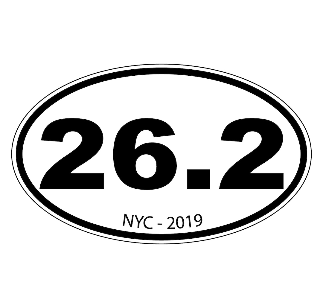 Marathon Sticker, for Serious Runner or Create Your Own Fun Marathon ...