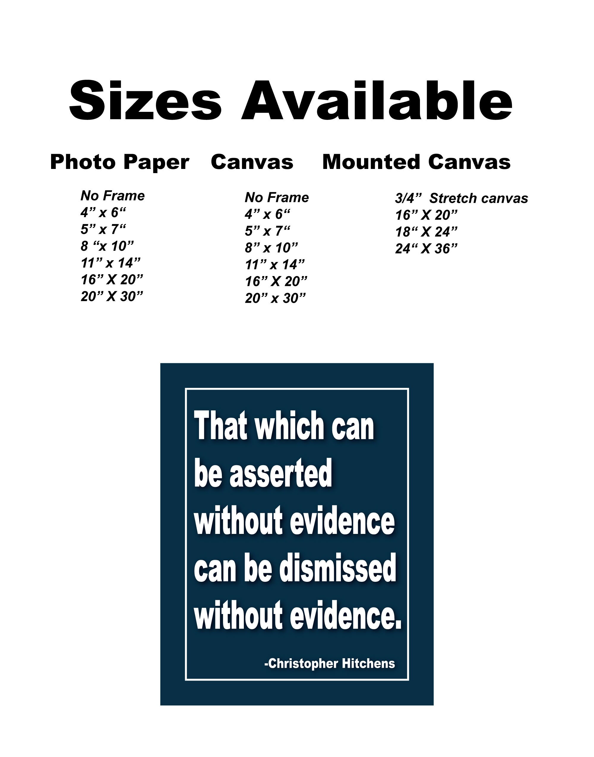 Christopher Hitchens Quotes What Can Be Asserted