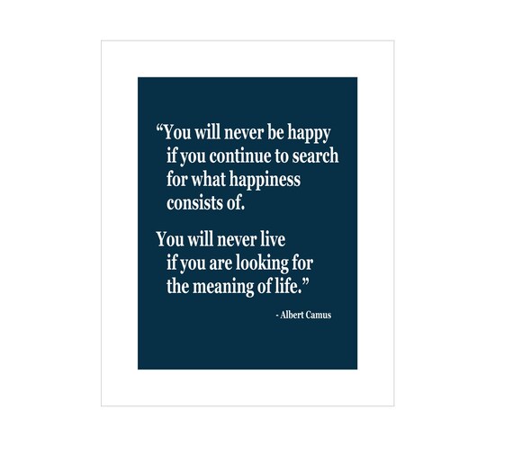 Albert Camus Quotes Happiness
