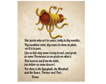 Pastafarian Prayer