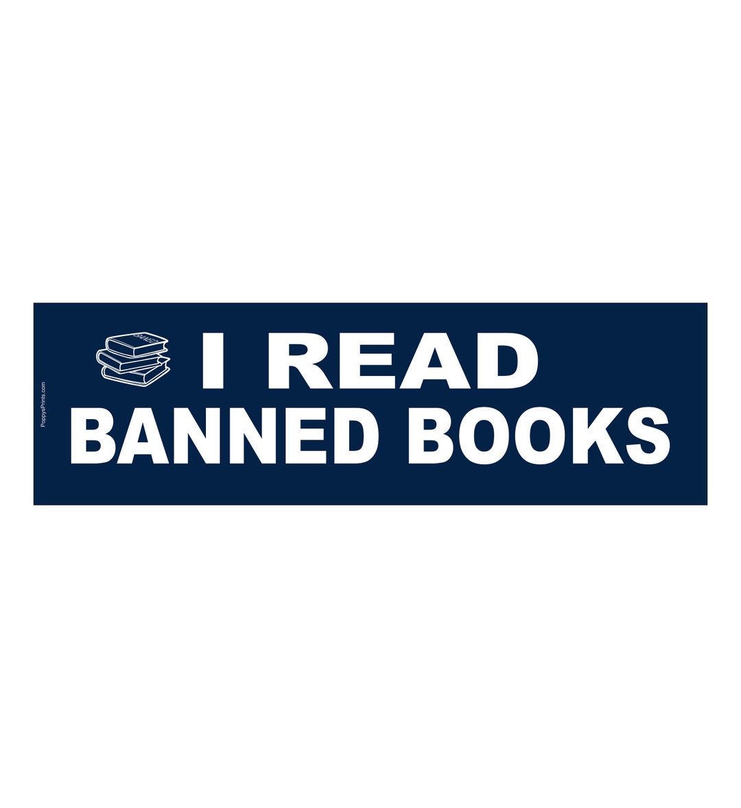 I Read Banned Books, Bumper Sticker, - Etsy