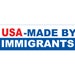 USA Made by Immigrants Bumper Sticker: Political, Human Rights - Etsy