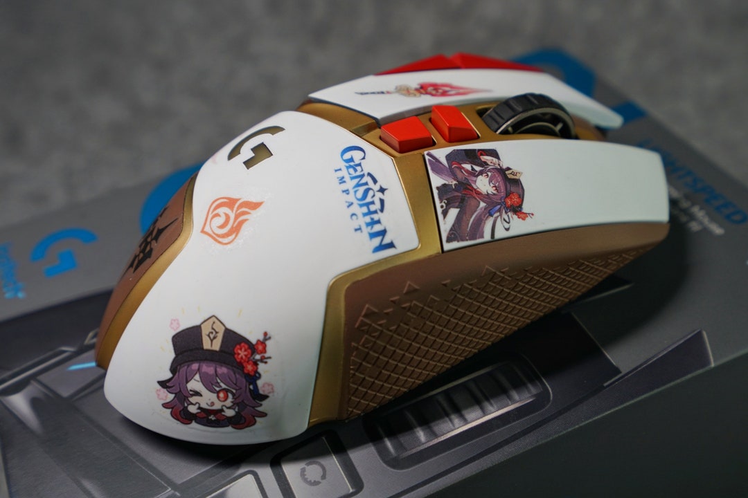 Genshin Hutao Edition Custom Painted Logitech G502 HERO Wired Optical ...