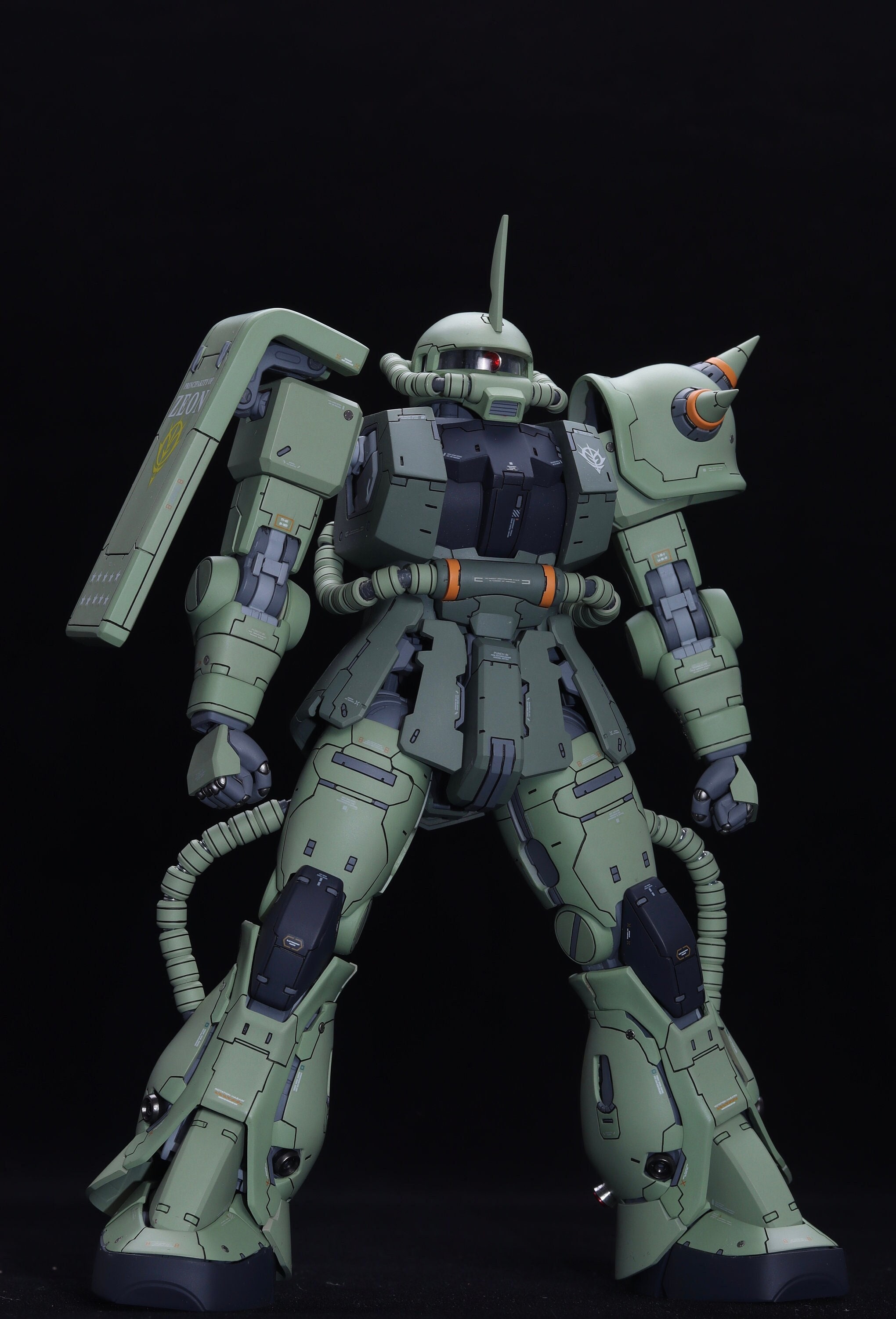 BANDAI MG Zaku Ll [yujiao Land Conversion Kit] Painted & Built - Etsy