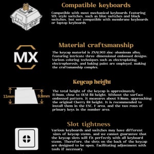 Metal Gaming Theme Keycaps for Steam, Apex, Lol, PUBG, Compatible With ...
