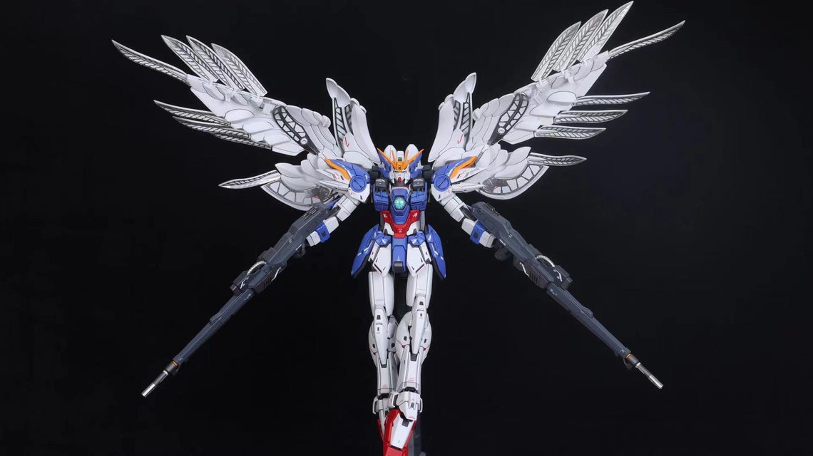 Bandai 1/100 MG Wing Gundam Zero EW Ver. Ka Installed - Etsy