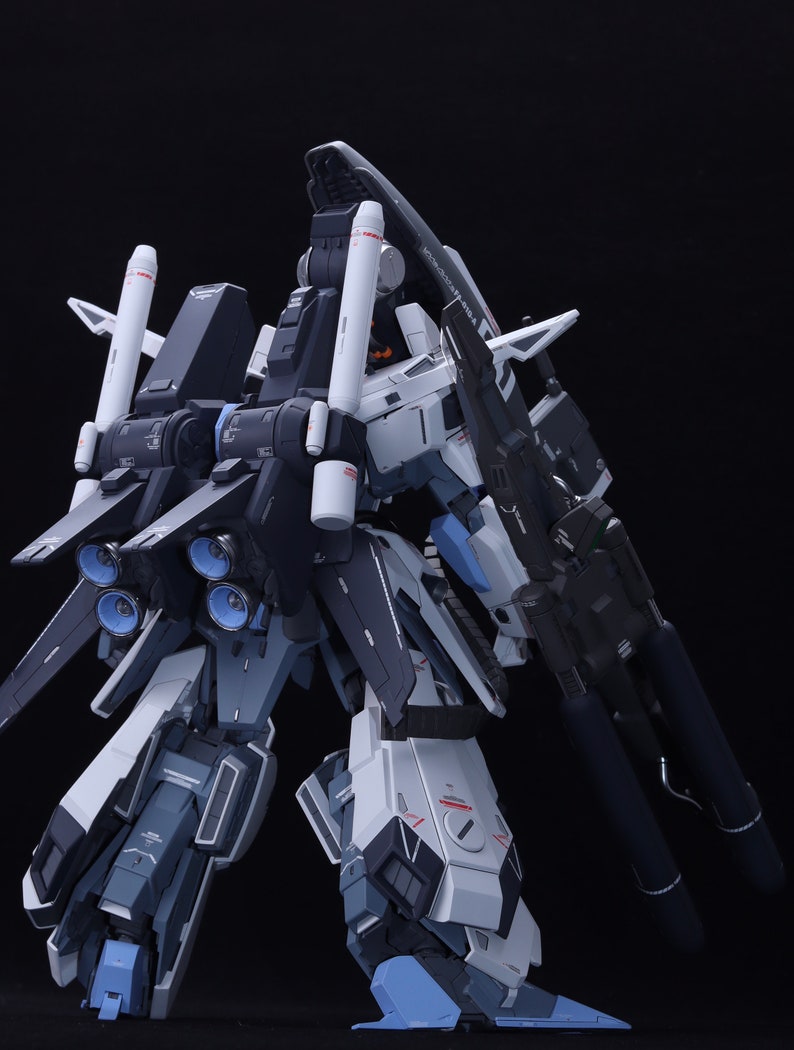 Painted & Built BANDAI MG 1/100 FAZZ Gundam Ver. Ka - Etsy