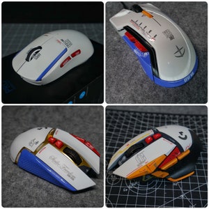 Custom Design & Painted Logitech G502, G502X HERO Gaming Mouse With Rgb ...